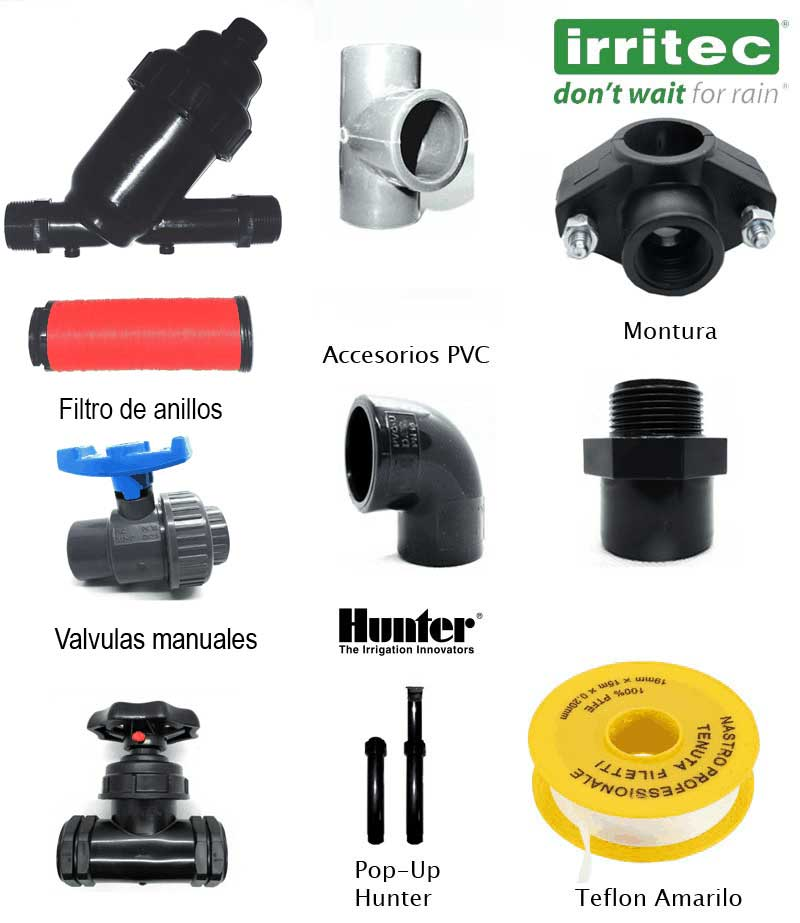Bombas Para Sistemas De Riego Residencial Materiales Necesarios Para